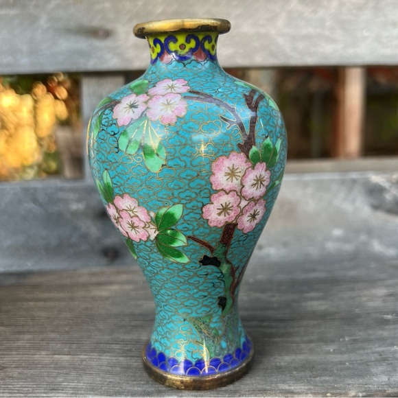 Accents | Vintage Cloisonne Vase | Poshmark